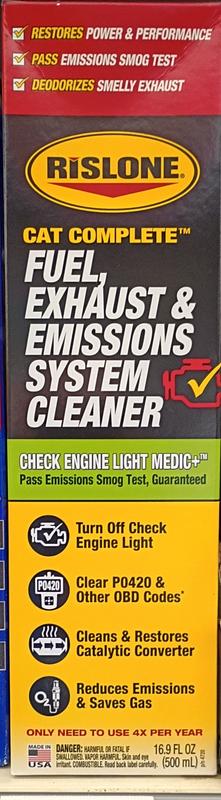 Rislone 16.9 oz. Cat Complete Fuel, Exhaust and Emissions System ...