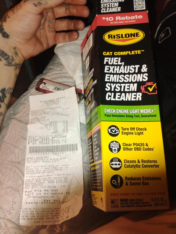 Rislone 16.9 oz. Cat Complete Fuel, Exhaust and Emissions System ...