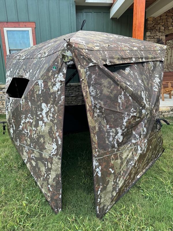 Barronett Blinds Spy 5 Portable Hunting Blind, 5 Sided Hub Blind ...
