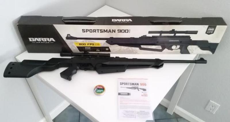 Barra Airguns .177 Caliber Sportsman 900 Multi-Pump Pneumatic Air Rifle ...