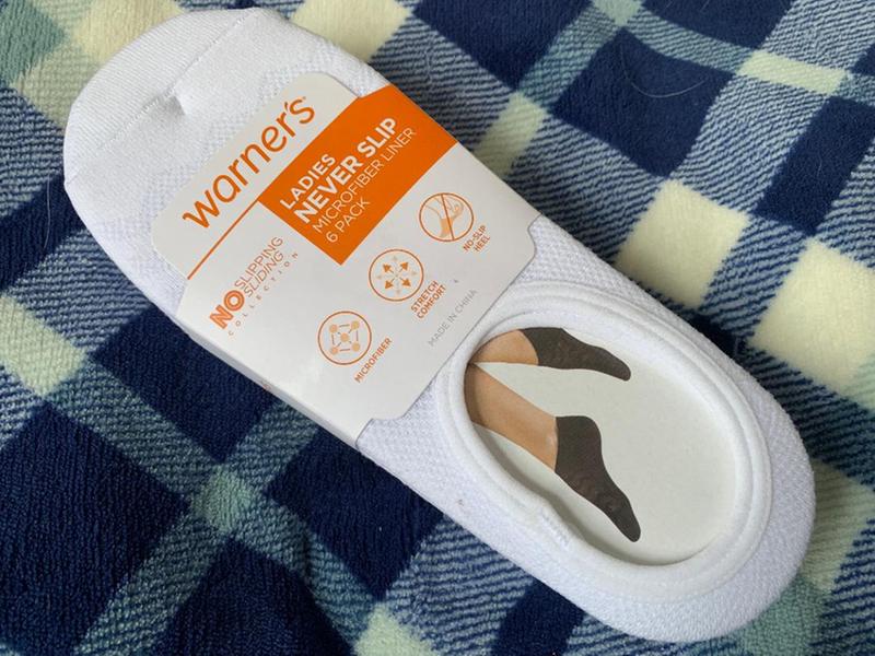 Warner's 6-Pk. No Slipping No Sliding Microfiber Liner Socks - Macy's