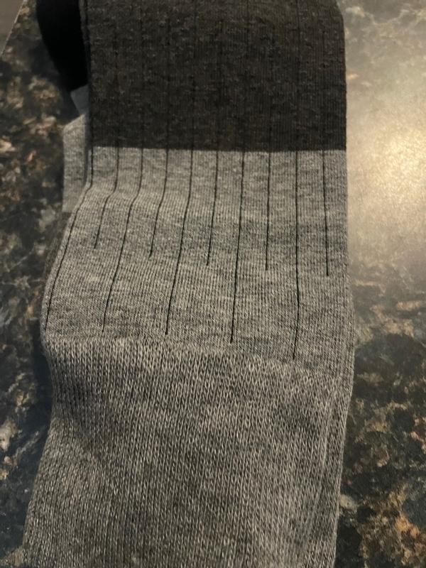 Calvin Klein Dropped Stitch Color Blocked Dress Crew Socks | Bloomingdale's