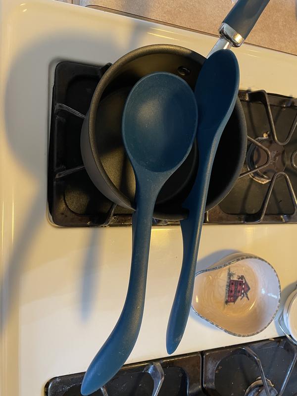 Rachael Ray™ 2-Piece Lazy Spoon & Lazy Ladle Set in Marine Blue | Bed ...