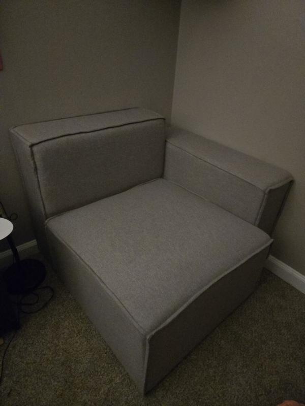Flash Furniture Bridgetown Luxury Modular Sectional Sofa Left Side with ...