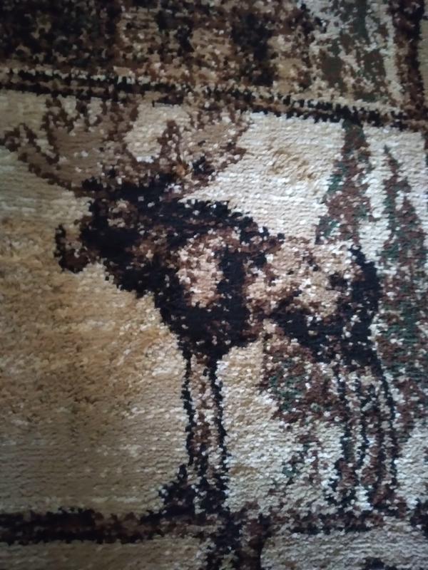 Emma + Oliver Wilderness Rustic 6x6 Round Beige Plush Olefin Accent Rug ...