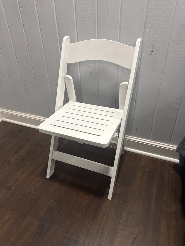 Merrick Lane Nathan Set of 4 Solid Wood Dining Chairs with Foldable ...