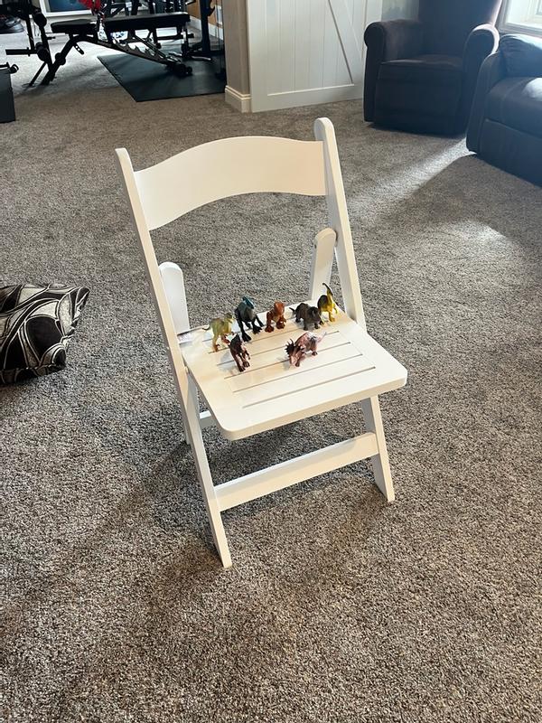 Merrick Lane Nathan Set of 4 Solid Wood Dining Chairs with Foldable ...