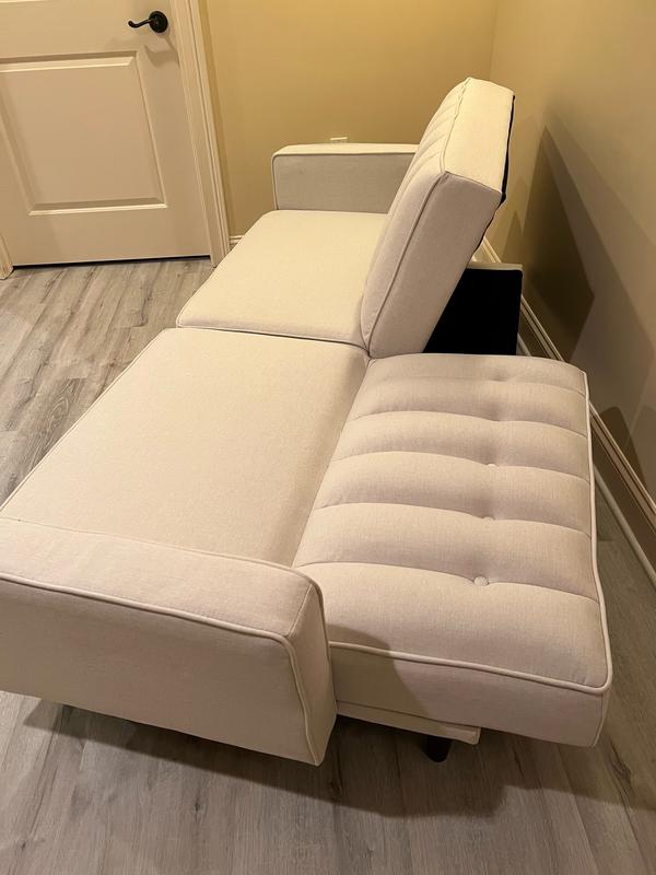 Flash Furniture Carter Premium Tufted Split Back Sofa Futon ...