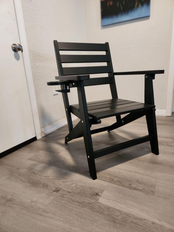 Flash Furniture Tolleson Commercial Grade Adirondack Dining Chair with ...