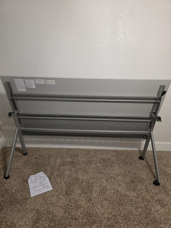 Emma + Oliver Griffin Heavy-Duty Flip Top Training Table with Nesting ...