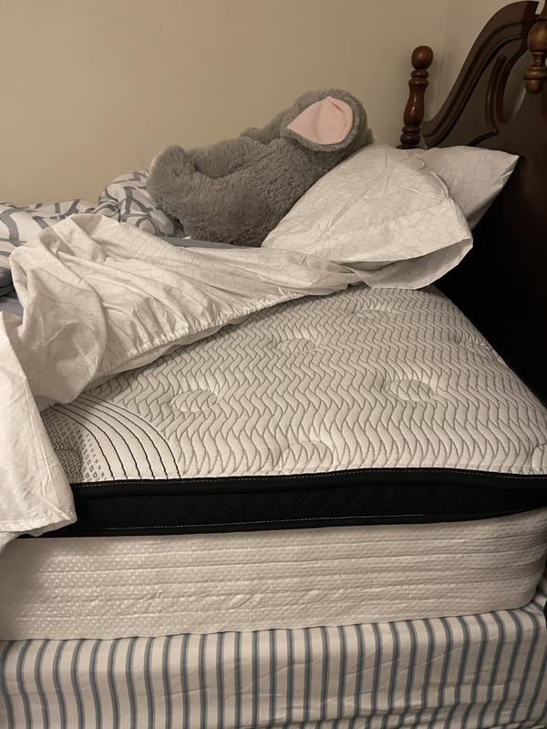 Merrick Lane Lofton 12 Inch Extra Firm Full Hybrid Pocket Spring and ...