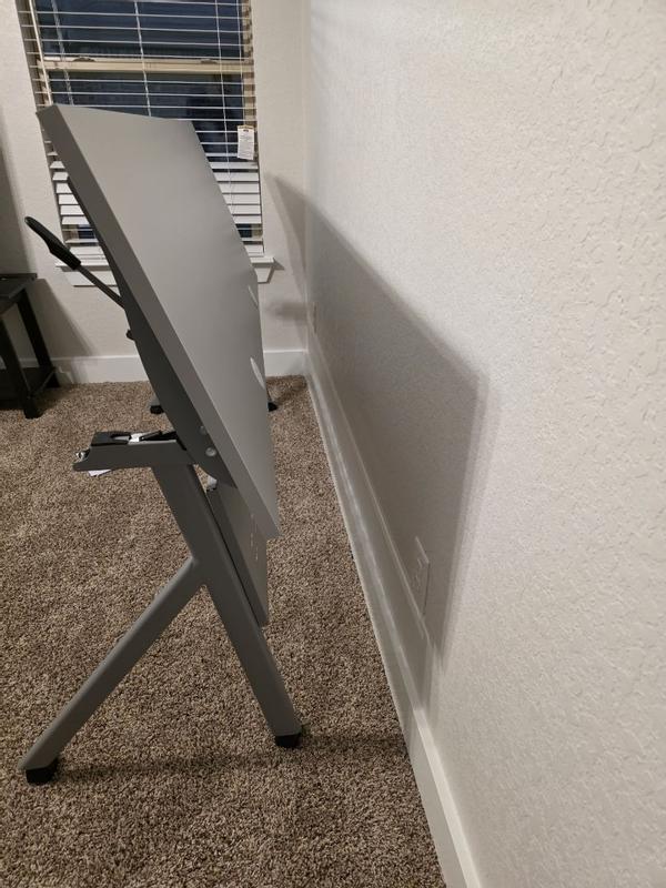 Emma + Oliver Griffin Heavy-Duty Flip Top Training Table with Nesting ...