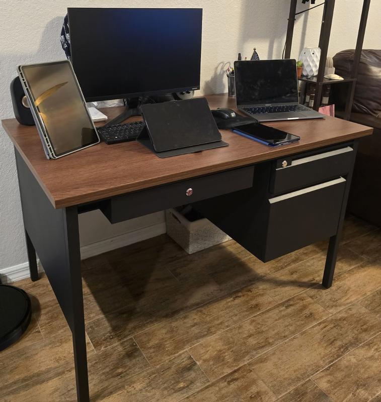 Flash Furniture Cambridge Commercial Grade 30x48 Right Side Single ...