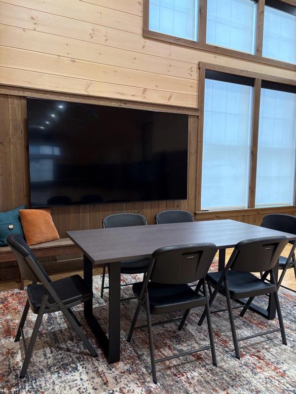 Emma + Oliver Remy 72x36 Dining or Gaming Table with Double Sided ...