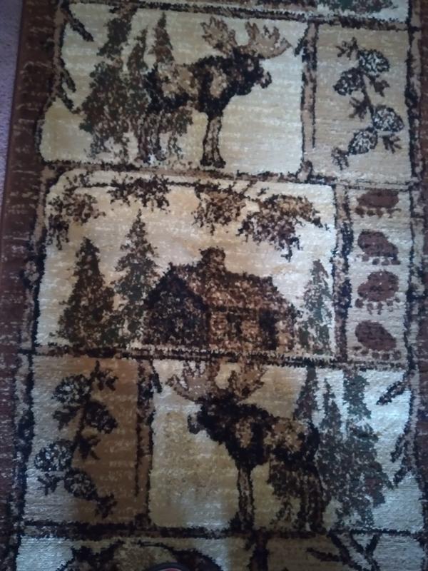 Emma + Oliver Wilderness Rustic 6x6 Round Beige Plush Olefin Accent Rug ...