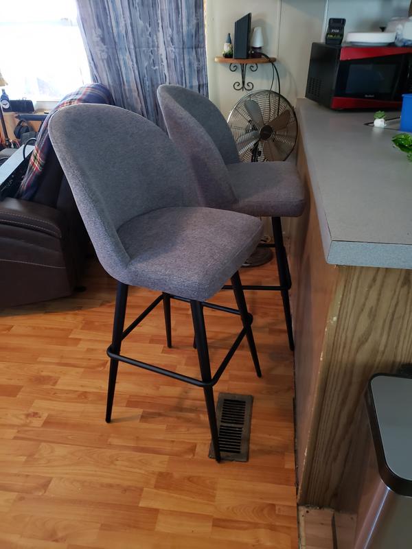 Flash Furniture Lyla 30-in Commercial Grade High Back Modern Armless ...