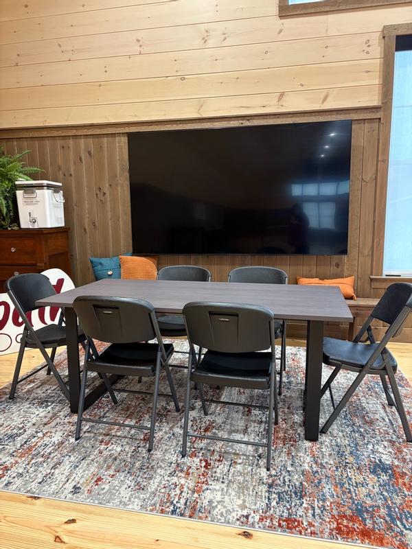 Emma + Oliver Remy 72x36 Dining or Gaming Table with Double Sided ...