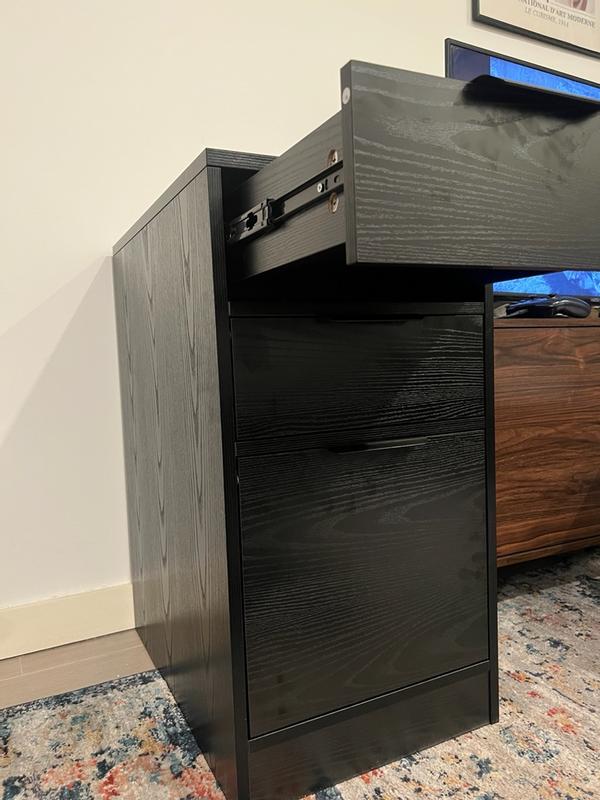 Martha Stewart Kayden Light Natural 3 -Drawer 15.75-in File Cabinet in ...