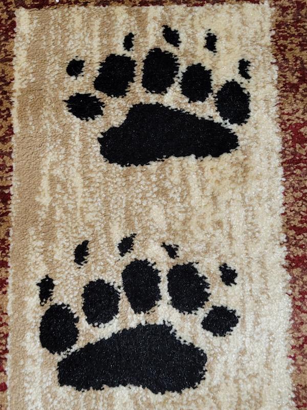 Emma + Oliver Juneau 2-ft x11-ft Accent Rug with Mother Brown Bear and ...