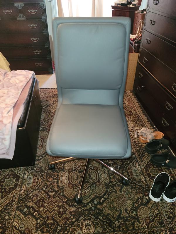 Flash Furniture Madigan Mid-Back Armless Swivel Task Office Chair with ...