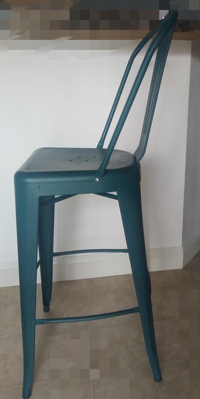 Flash Furniture Carly Commercial Grade 30-in High Yellow Metal Indoor ...