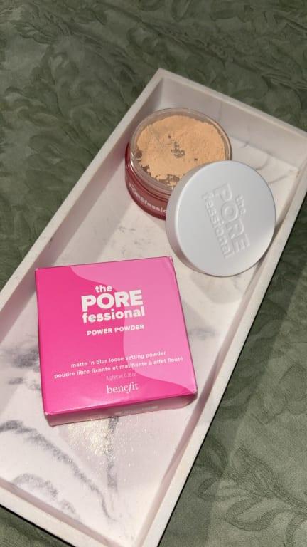 Benefit Cosmetics The POREfessional Matte Blurring Loose Setting Powder ...