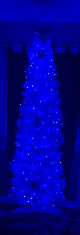 Best Choice Products 12ft White Artificial Holiday Christmas Pencil ...