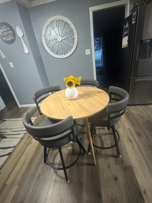 Best Choice Products Round Mid-Century Modern 35.5in Dining Table ...