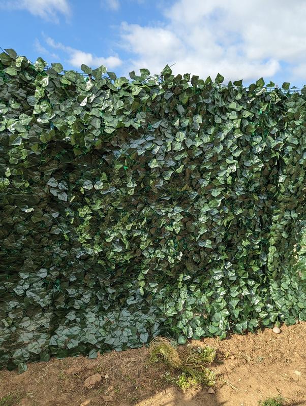 Best Choice Products Artificial Faux Ivy Hedge Privacy Fence Screen for ...
