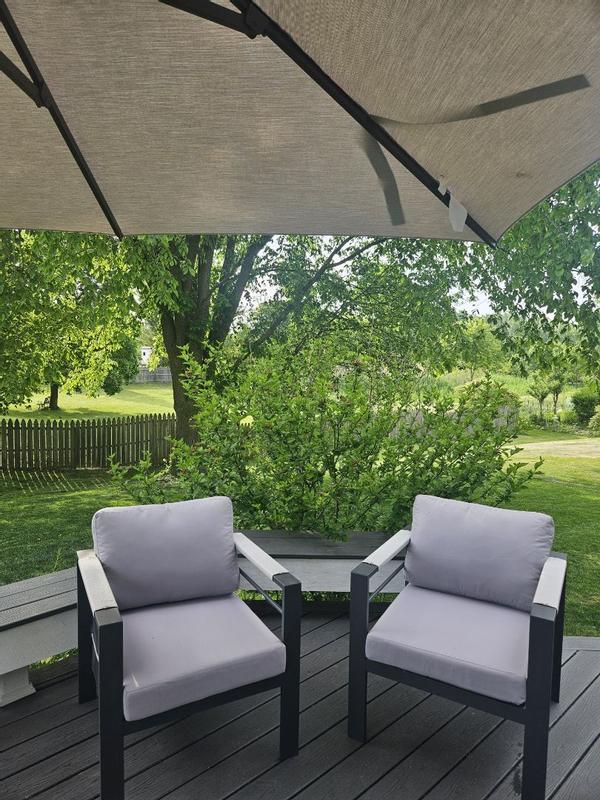 Bestier Modern Comfort Dining Chair Set of 2 with Upholstered Seat and ...