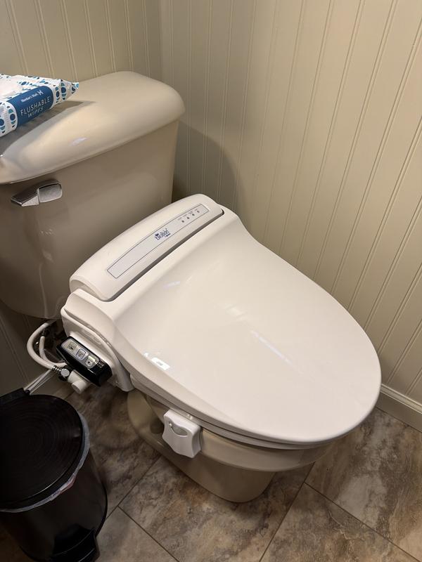 BioBidet Bliss BB-1700 Electric Smart Bidet Seat for Elongated Toilet ...