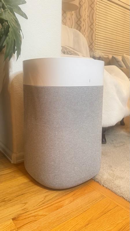 Blueair Blue Pure Max 5 -Speed Smart Compatible White HEPA Air Purifier ...