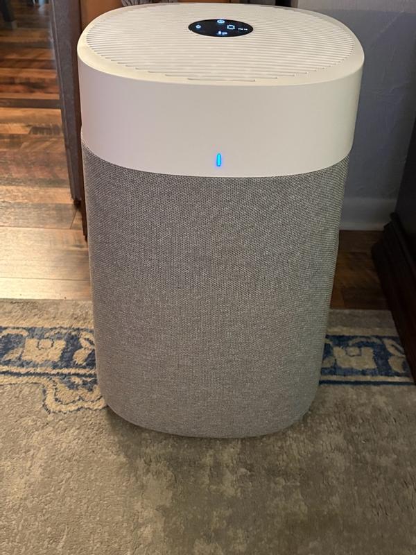 Blueair Blue Pure Max 5 -Speed Smart Compatible White HEPA Air Purifier ...