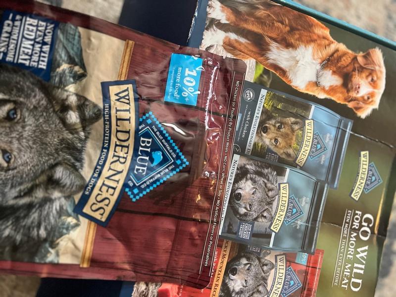 Blue Buffalo Wilderness Red Meat, Rocky Mountain Recipe Adult Dry Dog ...