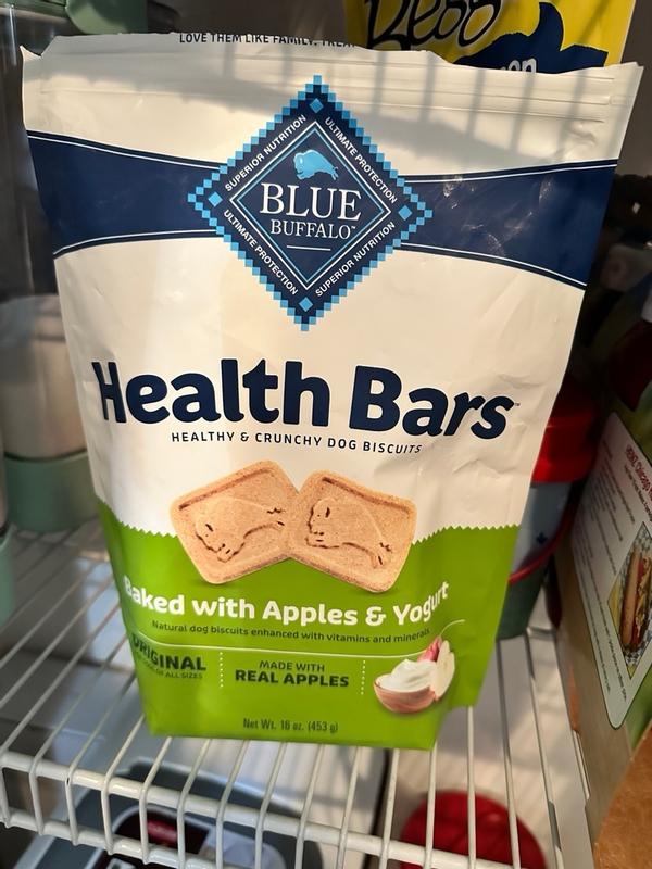 Blue Buffalo BLUE Health Bars Apple & Yogurt Dog Treats, 453-g ...