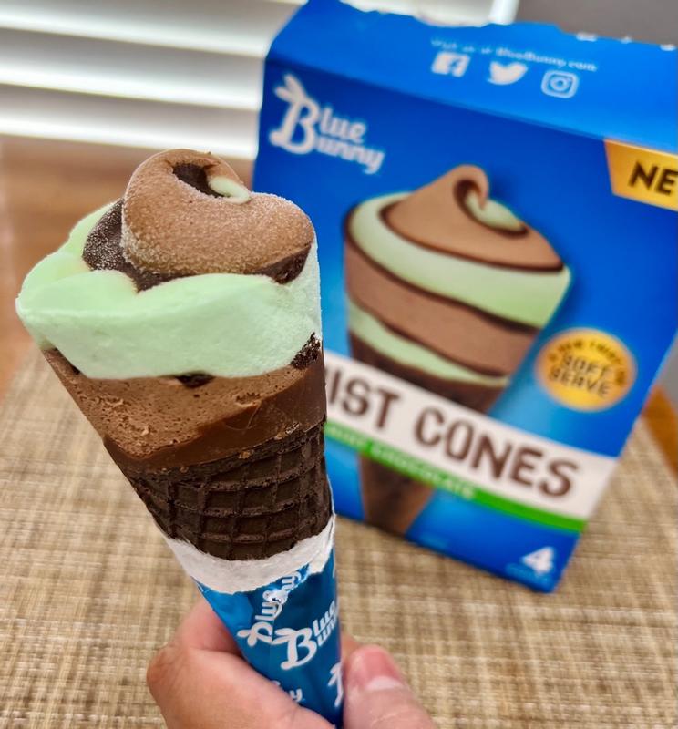 Blue Bunny Chocolate Cone