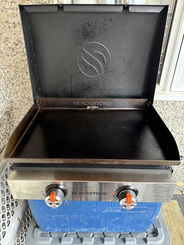 Blackstone Original 22" Stainless Front Panel Tabletop Griddle 2205 ...