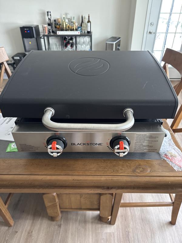Blackstone Original 22" Stainless Front Panel Tabletop Griddle 2205 ...