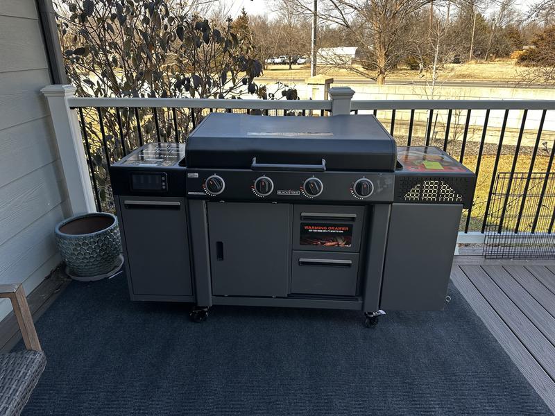 Shop Blackstone Culinary 36" Deluxe Griddle and Blackstone Grill Cover ...