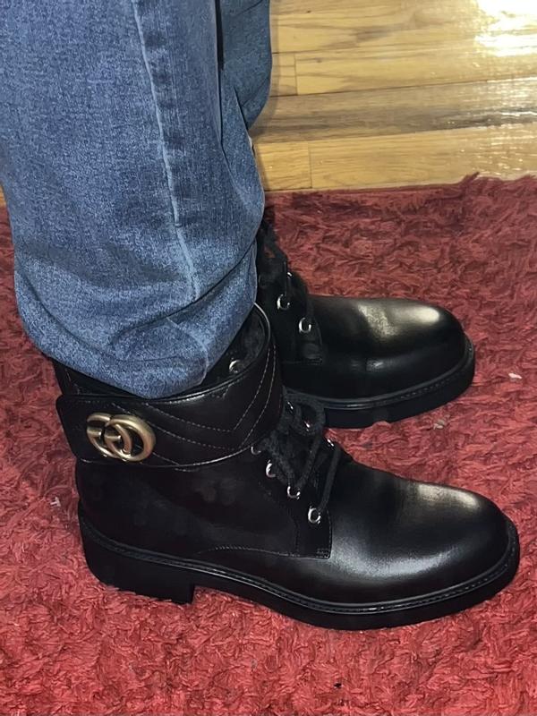 Gucci Women's Lace Up Strap Booties | Bloomingdale's