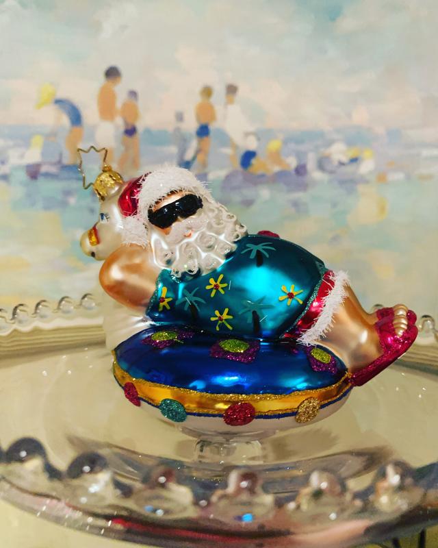 Christopher Radko Ho-Ho-Holiday Santa Ornament | Bloomingdale's