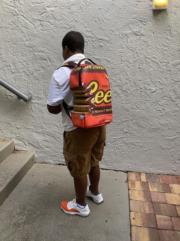 Sprayground Kids' Unisex Hershey Reese's Shark Bite Faux Leather ...