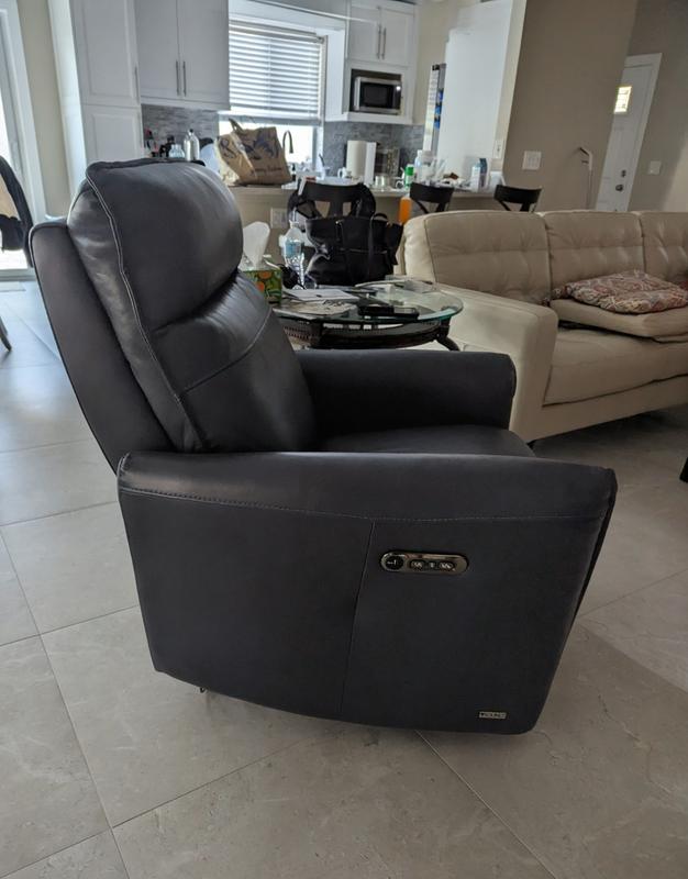 Bloomingdale's Violino Kelli Power Leather Recliner | Bloomingdale's Home