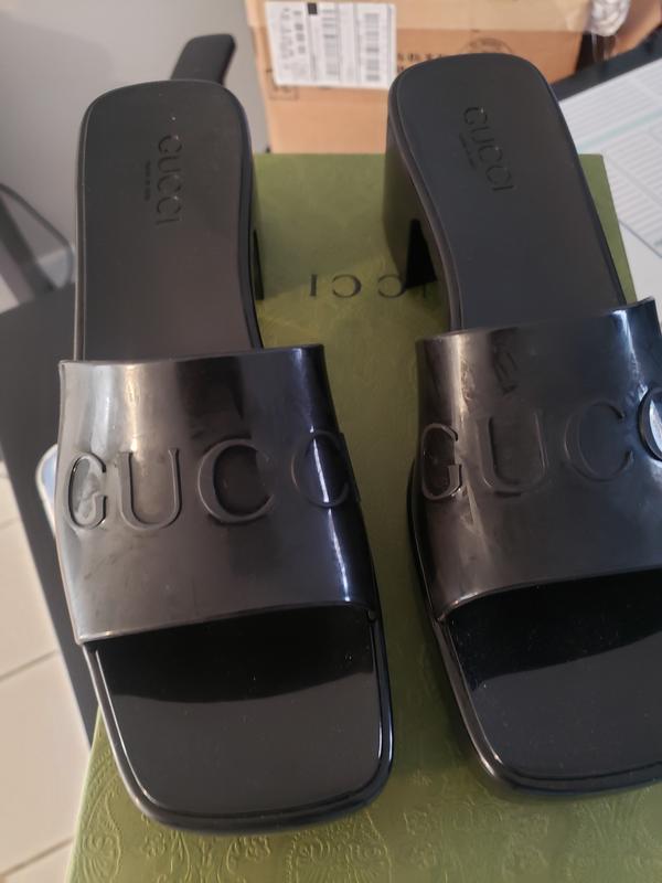 Gucci Women's Platform Block Heel Slide Sandals | Bloomingdale's