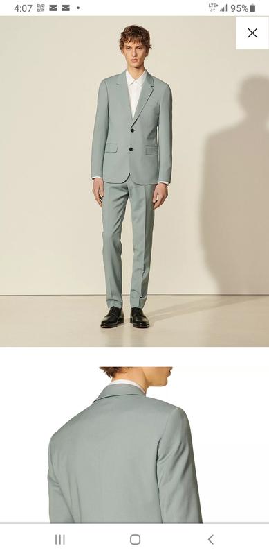 Sandro Formal Storm Wool Suit Jacket | Bloomingdale's