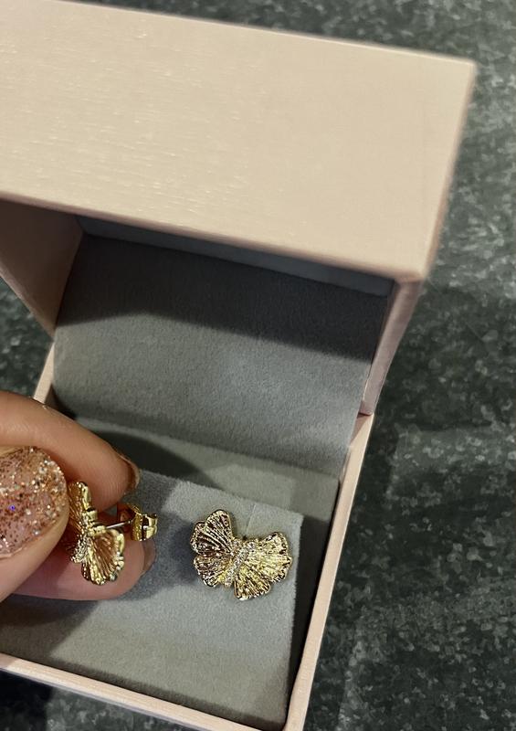 Anabel Aram Butterfly Stud Earrings in 18K Gold Plated | Bloomingdale's