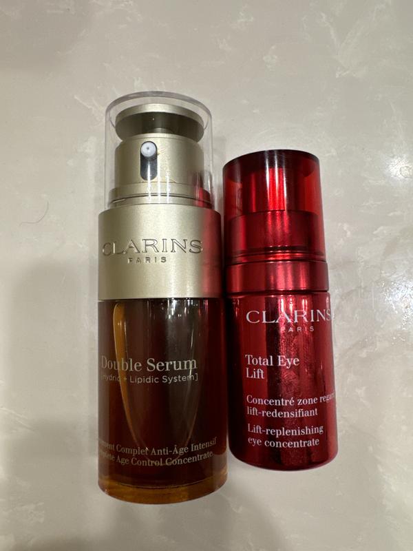 Clarins 2-Pc. Limited-Edition Double Serum & Total Eye Lift Skincare ...