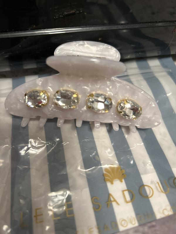 Lele Sadoughi Crystal Claw Clip | Bloomingdale's