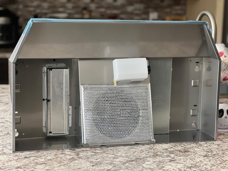 Broan 30-in Convertible 230-CFM Fingerprint Resistant Stainless-steel ...