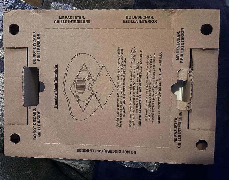 Broan 0.6-Sone 110-CFM White Bathroom Fan, ENERGY STAR PTE511RK at ...